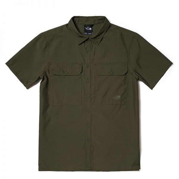 TheNorthFace北面短袖衬衫男户外舒适防泼水夏季新款|81PR_TheNorthFace北面
